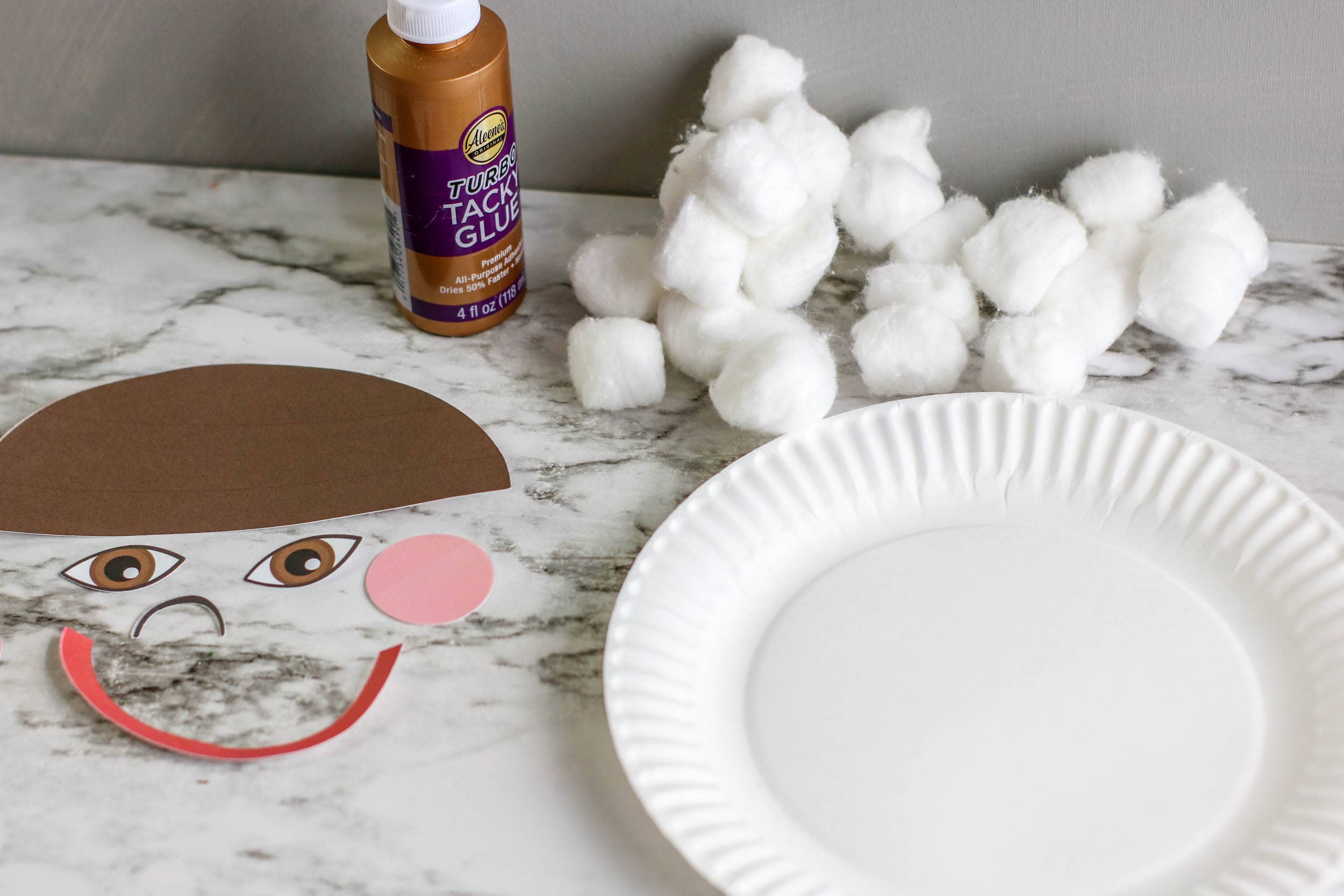 Eskimo Paper Plate Craft - Milestone Mom, LLC