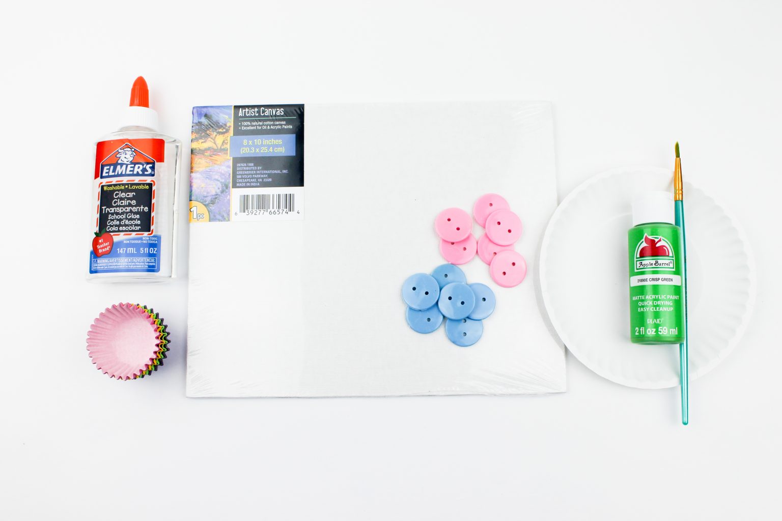 Muffin Cup Flower Craft For Kids Kids Craft Activity - Milestone Mom, LLC